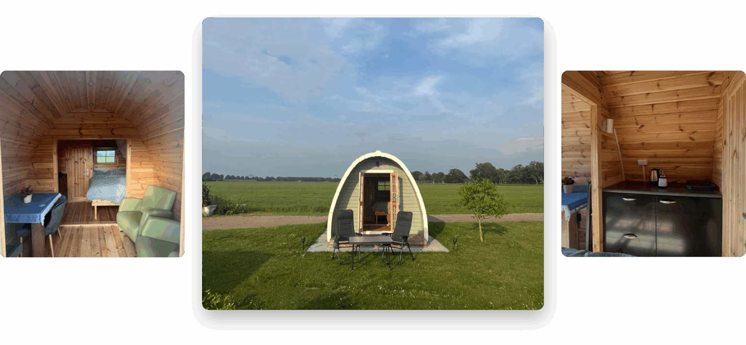 Overnachten in een Camping Pod – De Linde, Doeveren – Boerderij Camping ...